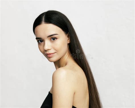 Young Beautiful Glamour Woman Face Stock Image Image Of Fresh