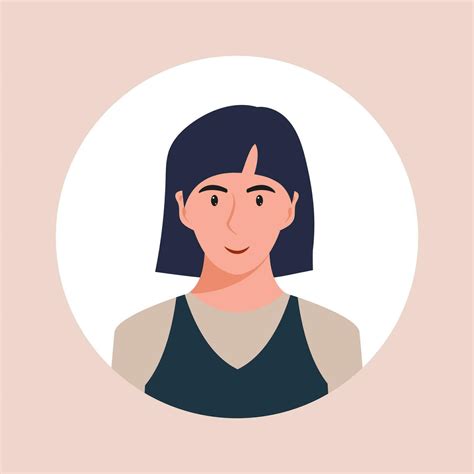 Circle The Avatar With The Portrait Women Of Various Races And