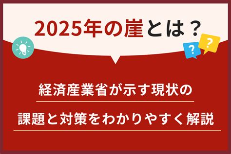 2025年の崖とは？経済産業省が示す現状の課題と対策をわかりやすく解説 アルー株式会社