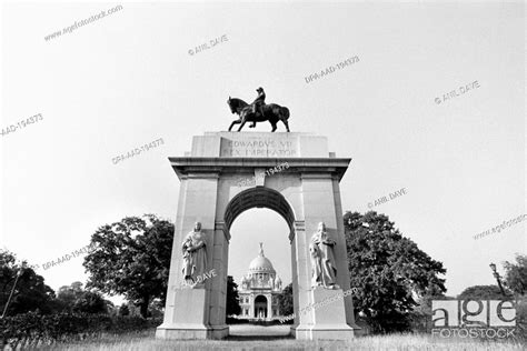 Victoria Memorial Kolkata West Bengal India Asia Stock Photo