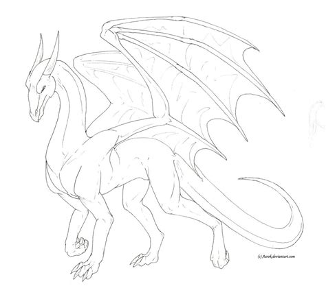 Драконы карандашом 81 фото