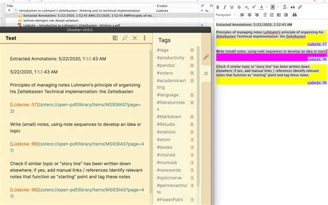 zotero best practices knowledge management obsidian forum
