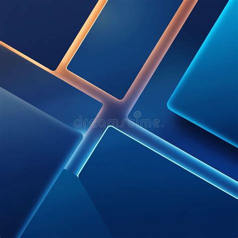 Gradient Blue Abstract Background With A Soft Curve And Smooth Lighting