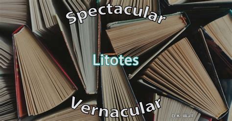 Litotes D K Wall