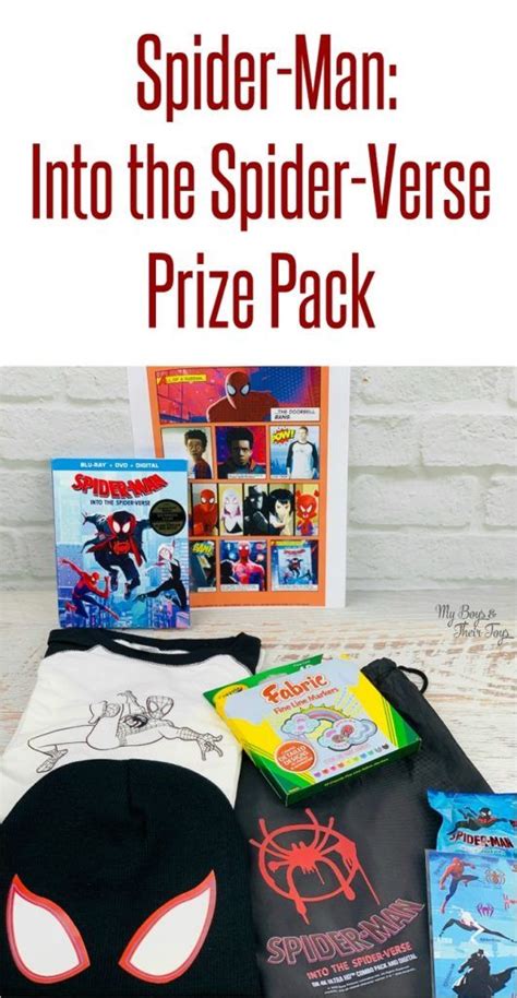 Spider Man Into The Spider Verse Movie Review Giveaway Spider