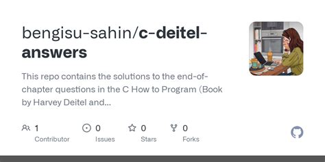 Github Bengisu Sahinc Deitel Answers This Repo Contains The Solutions To The End Of Chapter