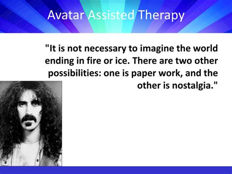 Ppt Avatar Assisted Therapy Powerpoint Presentation Free Download