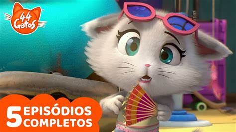 44 Gatos Top 5 Milady Episódios Completos Desenhos Animados Para
