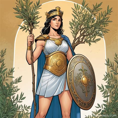 Athena Greek Goddess Olive Tree