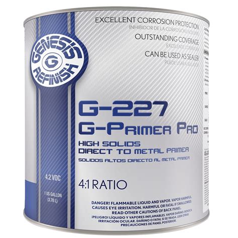 Genesis Auto Body Supply Genesis Refinish G Primer Pro Black Gallon