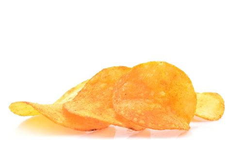 Premium Photo Chips On A White Background