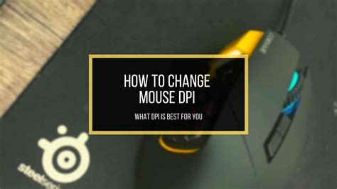 How To Change Mouse DPI Mouse Acceleration Fix Guide