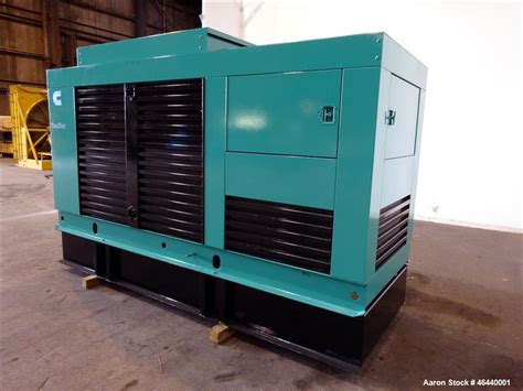 Used Cummins 200 Kw Standby Diesel Generator Set Model 200 Dfaa Sn