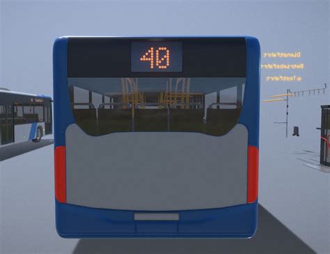 Modular City Bus Wip 2 Cgtrader