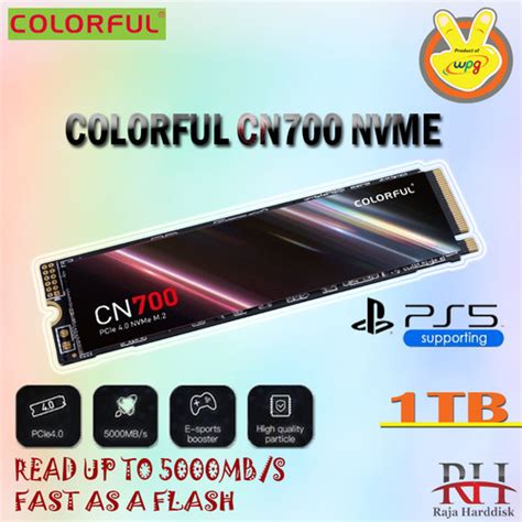 Promo Colorful CN700 SSD M 2 2280 Pcie Gen4 Nvme 1TB 3D Nand M2 1 TB