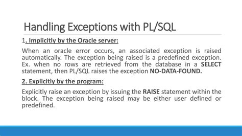 Database Programming Pl Sql Ppt Download
