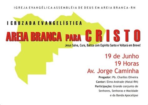 AD Areia Branca promove Cruzada Evangelística