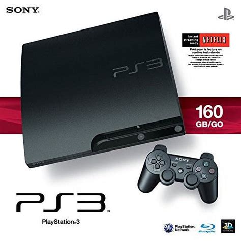Free Shipping Restored Sony Playstation Ps3 Slim 160gb Console