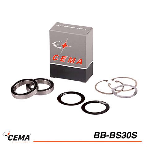 Boitier CEMA acier inoxydable BB30 Ø42 pour BB30 ou PF30 VELOSEINE