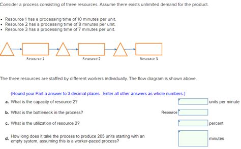 Solved Consider A Process Consisting Of Three Resources Chegg