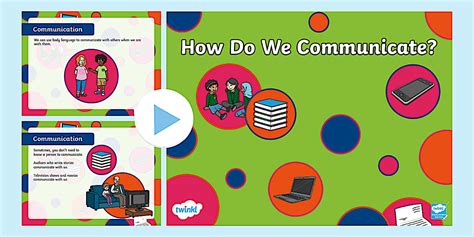 How Do We Communicate Communication Powerpoint Twinkl