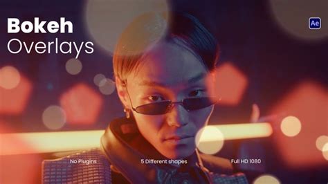 Bokeh Overlay Elements Ft Light Overlays And Color Grading Envato