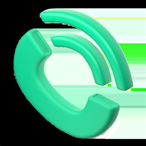 3d Calling Icon Isometric Dinopik