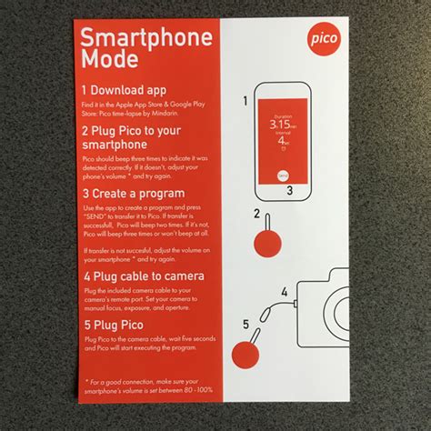 Pico Instructions Smartphone Mode Ian Hardacre