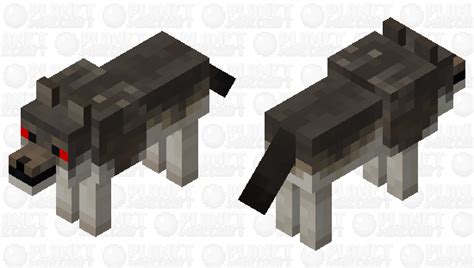 Minecraft Angry Wolf