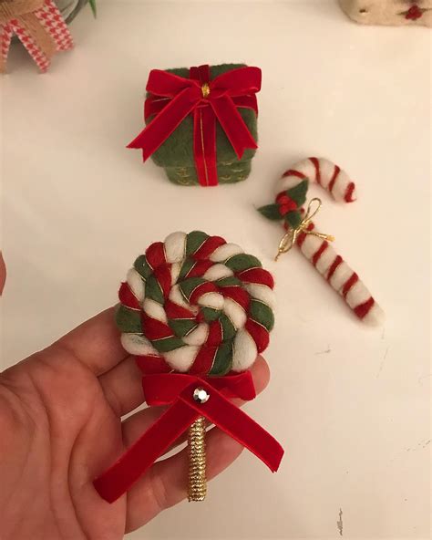 20 Cute Needle Felted Christmas Ornaments Feltify