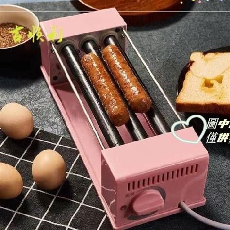 德國lrk傢用烤腸機 臺式小型熱狗機 迷你宿捨早餐神器 多功能早餐機 好品質 智能點心機 商用雙管烤腸機 蝦皮購物