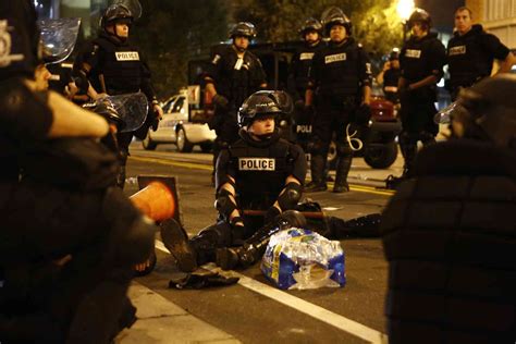Etats Unis Nouvelles Violences à Charlotte Létat Durgence Décrété