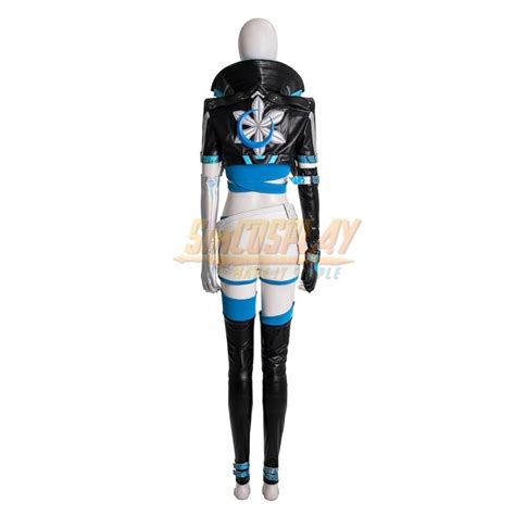 Marvel Rivals Luna Snow Seol Hee Cosplay Costume Leather Suit
