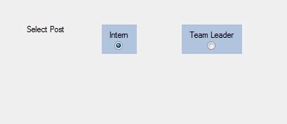 How To Set The Alignment Of Checkbox Of The RadioButton In C