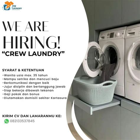 Lowongan Kerja September 2022 Crew Outlet Fix Laundry Di Solo Info