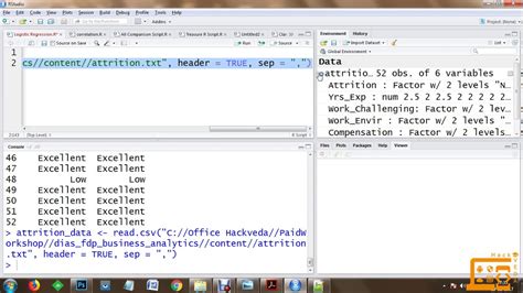 Logistic Regression Read And View Dataset Youtube