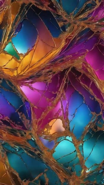 Premium Ai Image Texture Glass Background