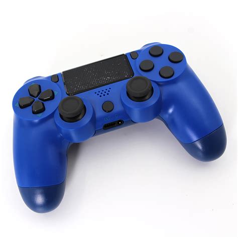 Wireless Dualshock Controller Without Logo For Playstation PS Slim Pro Blue Westingames