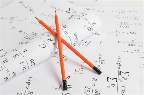 Premium Photo Engineering Drawings With Mathematical Electrical