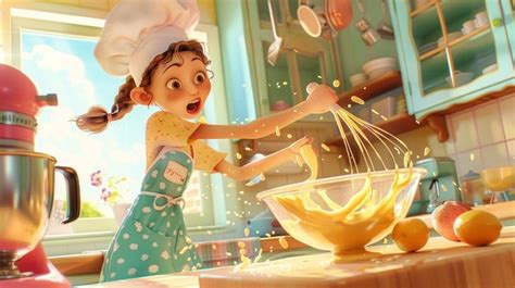 Free Messy Baking Fun Image Download At Stockcake