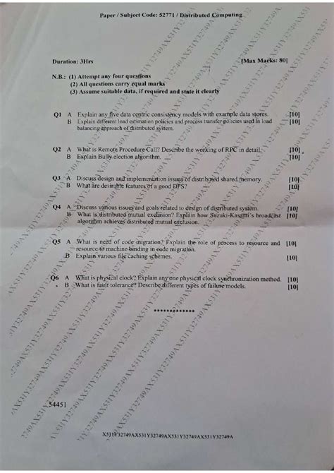 Dc Qp June 24 Distributed Computing Studocu