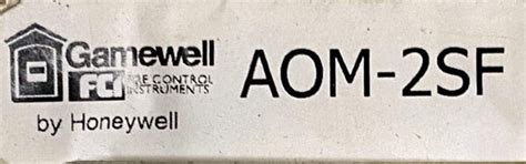 Honeywell Gamewell Aom 2sf Supervised Control Module Surplus Select
