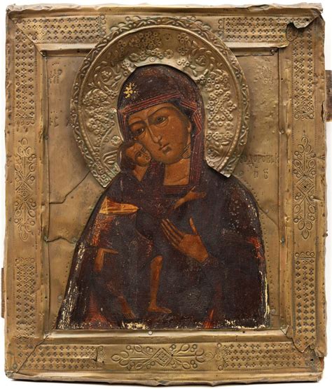 Nieznany Artysta IKONA MATKA Artinfo Pl Portal Rynku Sztuki
