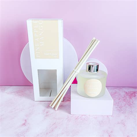 Pineapple Mango Reed Diffuser The Little Aroma Shop