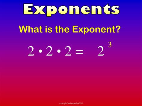 Exponents Ppt Download