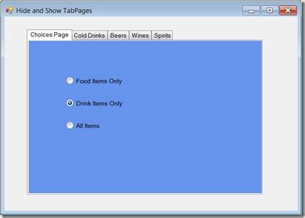 Windows Forms TabControl How To Hide A TabPage Ged Mead S Blog
