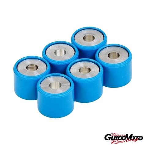 SERIE RULLI VARIATORE ORIGINALI PIAGGIO D21X17 10 7 GRAMMI 6 PEZZI