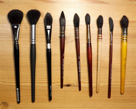 Sable Or Squirrel Hair Watercolor Brushes Which Should I Choose