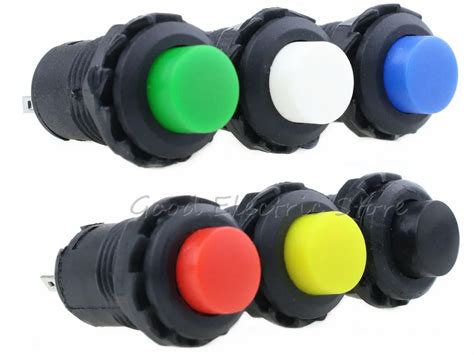 5pcs DS228 428 Momentary Push Button Round Toggle Switch Wonderful ON OFF In Switches From
