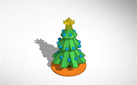 3d Design Christma Tree Tinkercad